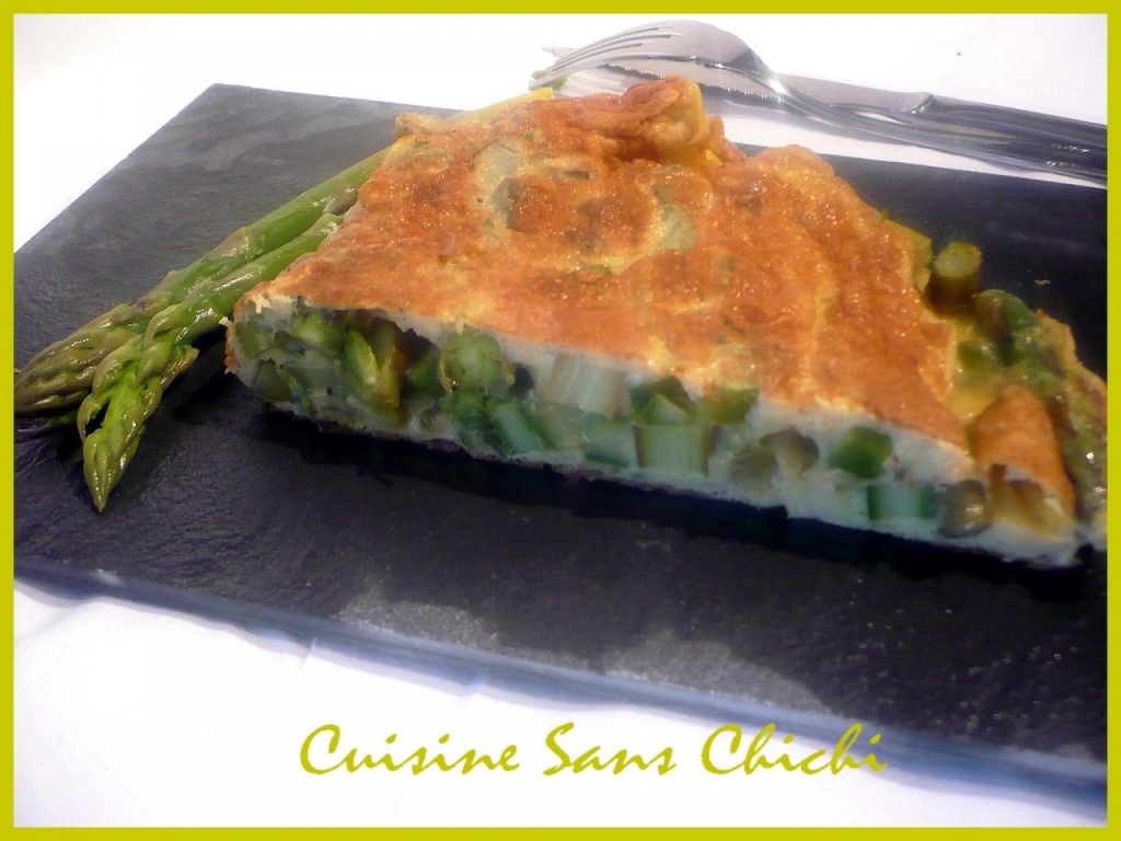 Recette omelette d 'asperges vertes Recette omelette d 'asperges vertes